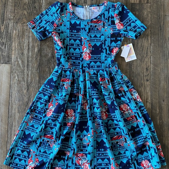 LuLaRoe | Dresses | Nwt Lularoe Amelia Dress | Poshmark